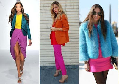 MIL IDEIAS de imagem e estilo por Fe Cardoso: Que tal Looks COLOR BLOCK?